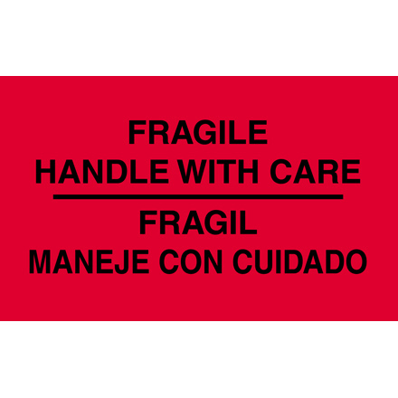 Fragile Sign In Spanish